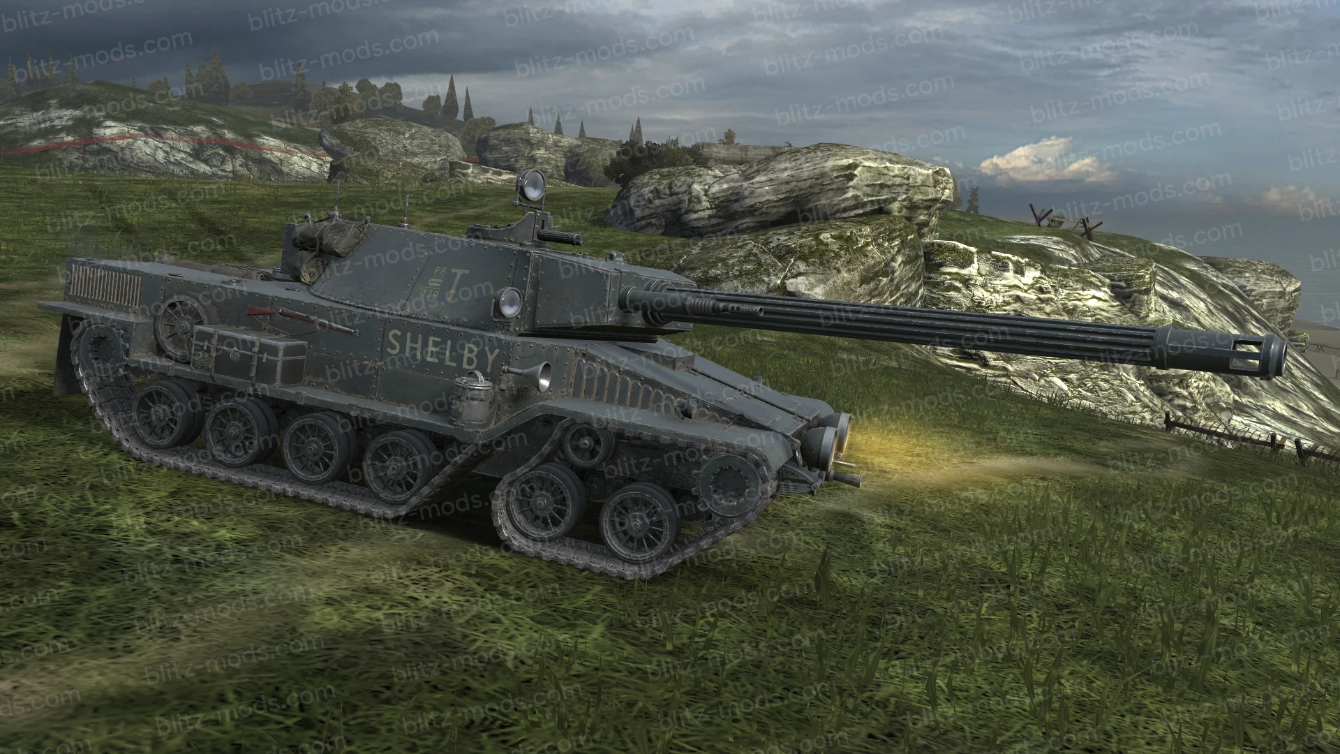 Скачать мод Ремоделинг Project Murat "Tommy" для WoTBlitz